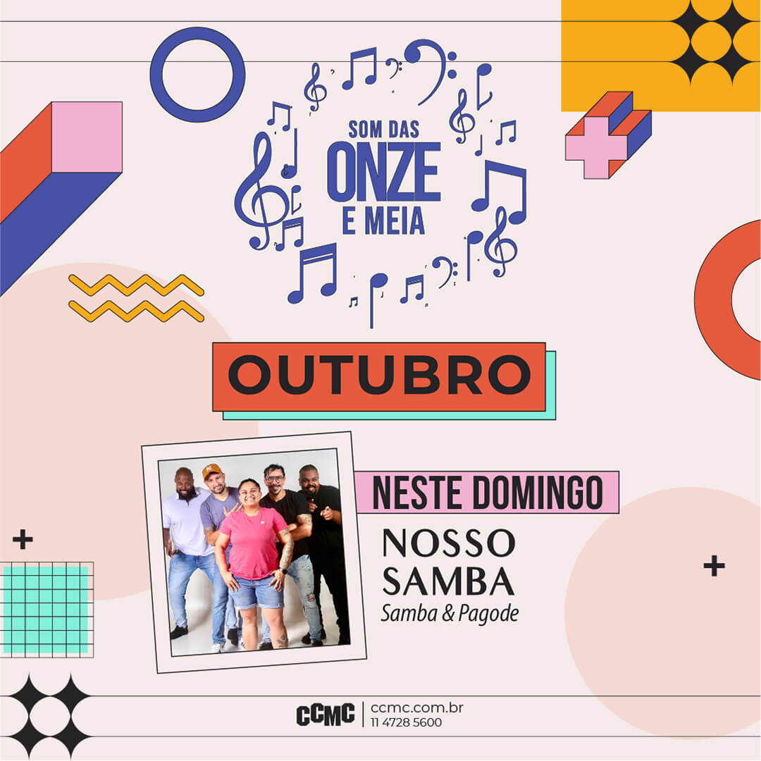Som das Onze e Meia | Banda Nosso Samba | Clube de Campo de Mogi das Cruzes