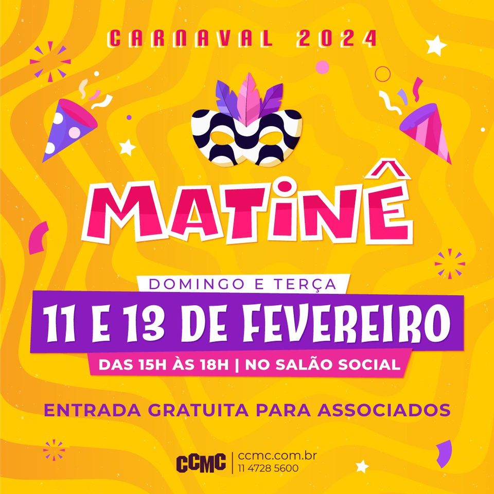 Matinê CCMC 2024 | Clube de Campo de Mogi das Cruzes