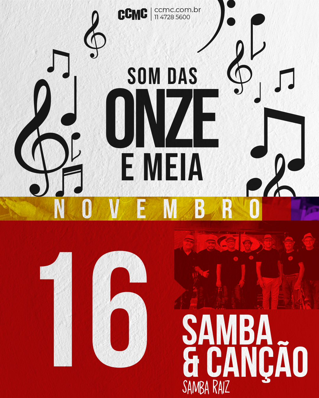 Som das Onze e Meia | Samba & Canção | Clube de Campo de Mogi das Cruzes